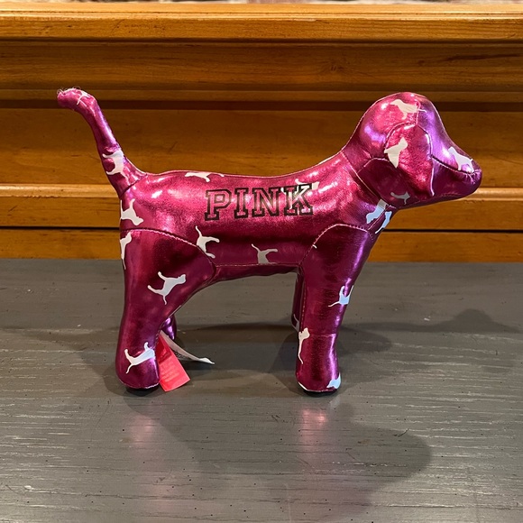 PINK Victoria's Secret | Other | Pink By Victorias Secret Metallic Pink ...